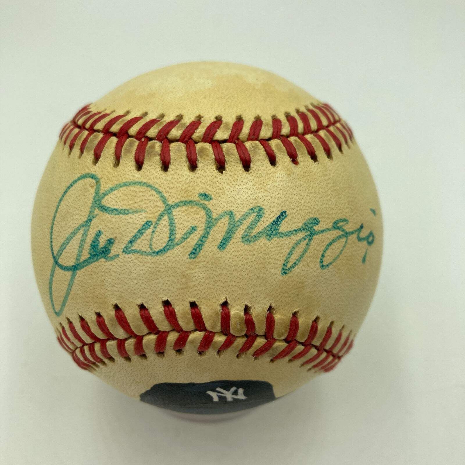 Joe Dimaggio Signed JM Everett Portrait American League Baseball PSA ...