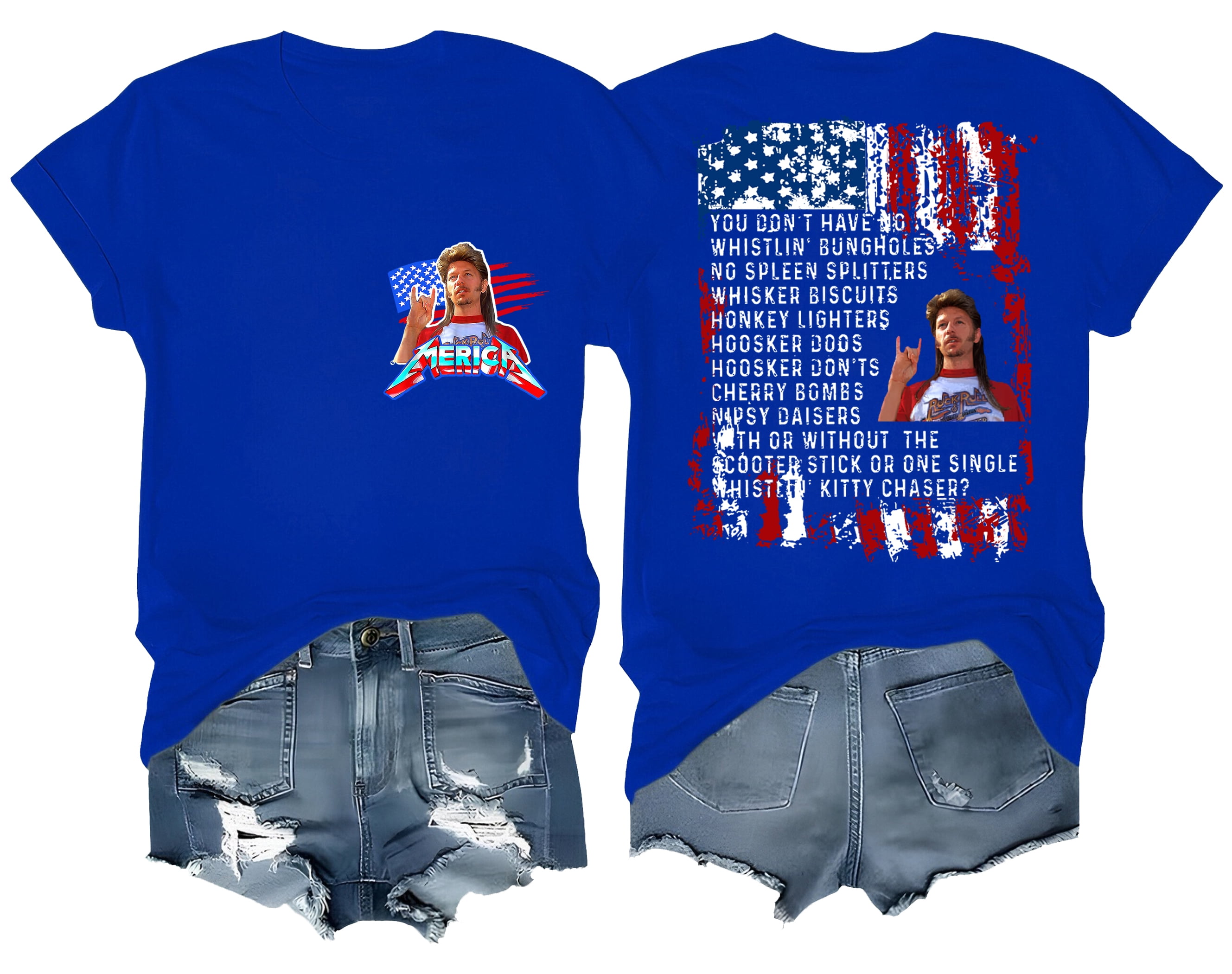Joe Dirt 4th Of July Shirt Men, Funny Joe Dirt July 4th V-Neck T-Shirt ...