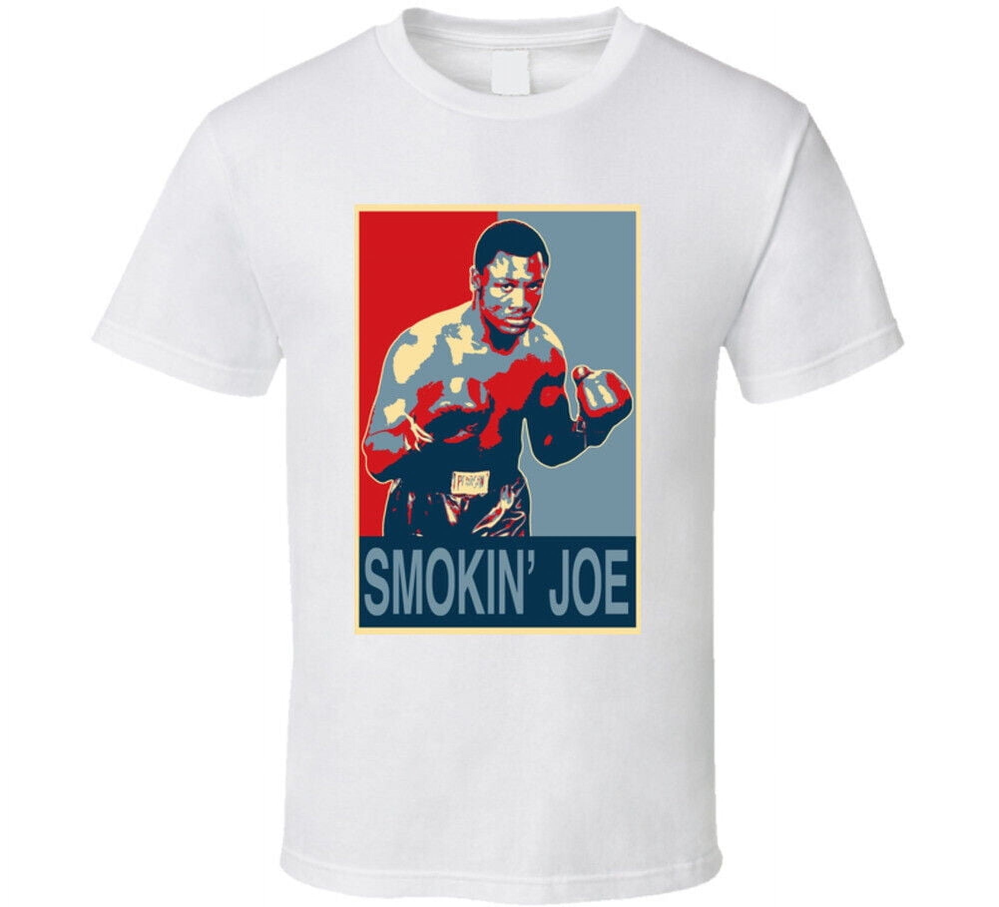 Joe Frazier Boxing Smoking Joe T Shirt - Walmart.com