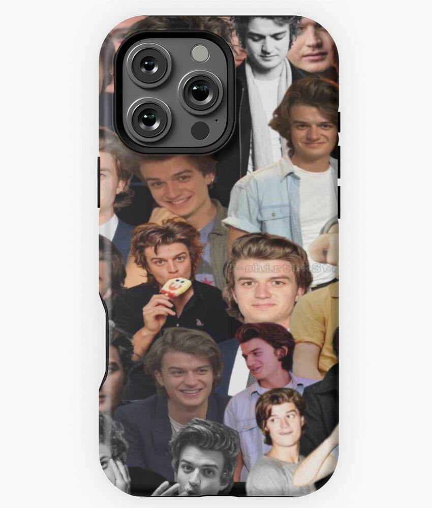 Joe Keery Photo Collage Fan Actor Phone Case for iPhone 16 15 14 13 12 ...