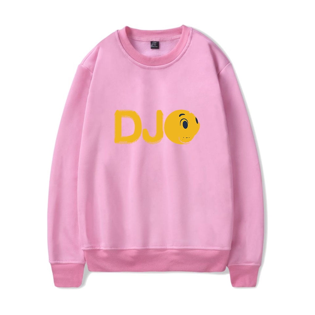 Joe Keery merch Djo logo sweatshirt crewneck long sleeve sweatshirt men ...