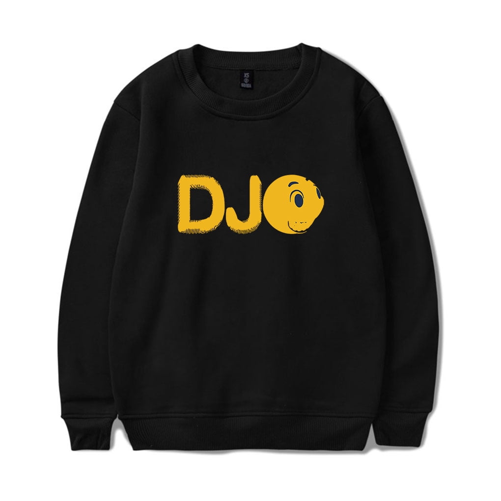 Joe Keery merch Djo logo sweatshirt crewneck long sleeve sweatshirt men ...