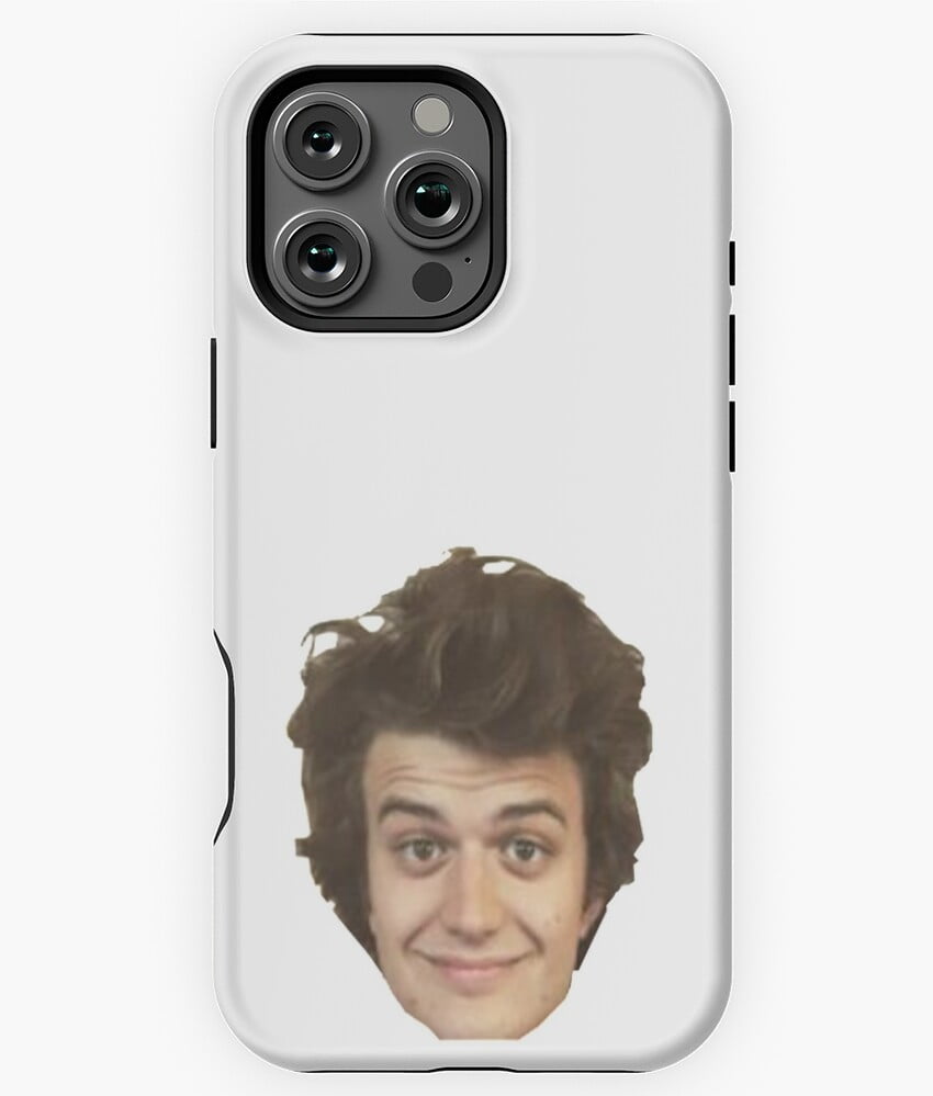 Joe Keery's Head Funny Actor Photo Phone Case for iPhone 16 15 14 13 12 ...