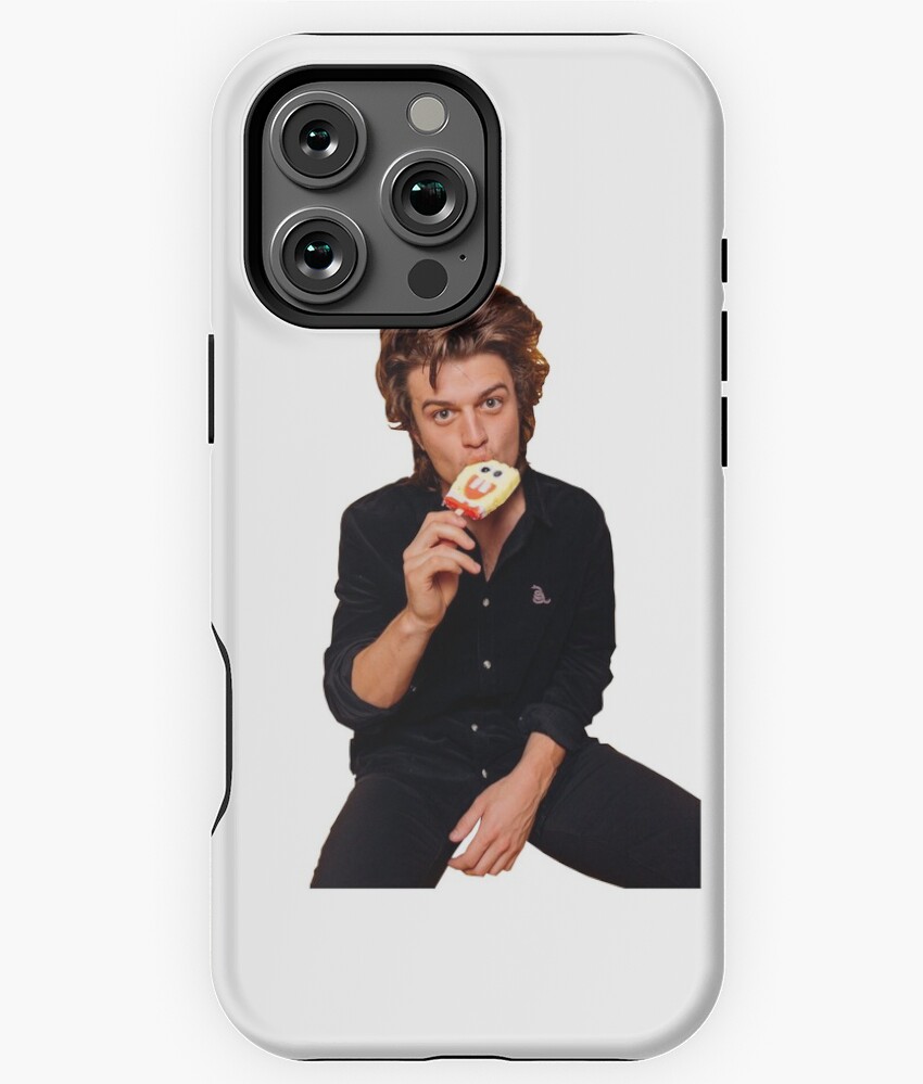 Joe Keery with Ice Cream Funny Actor Phone Case for iPhone 16 15 14 13 ...