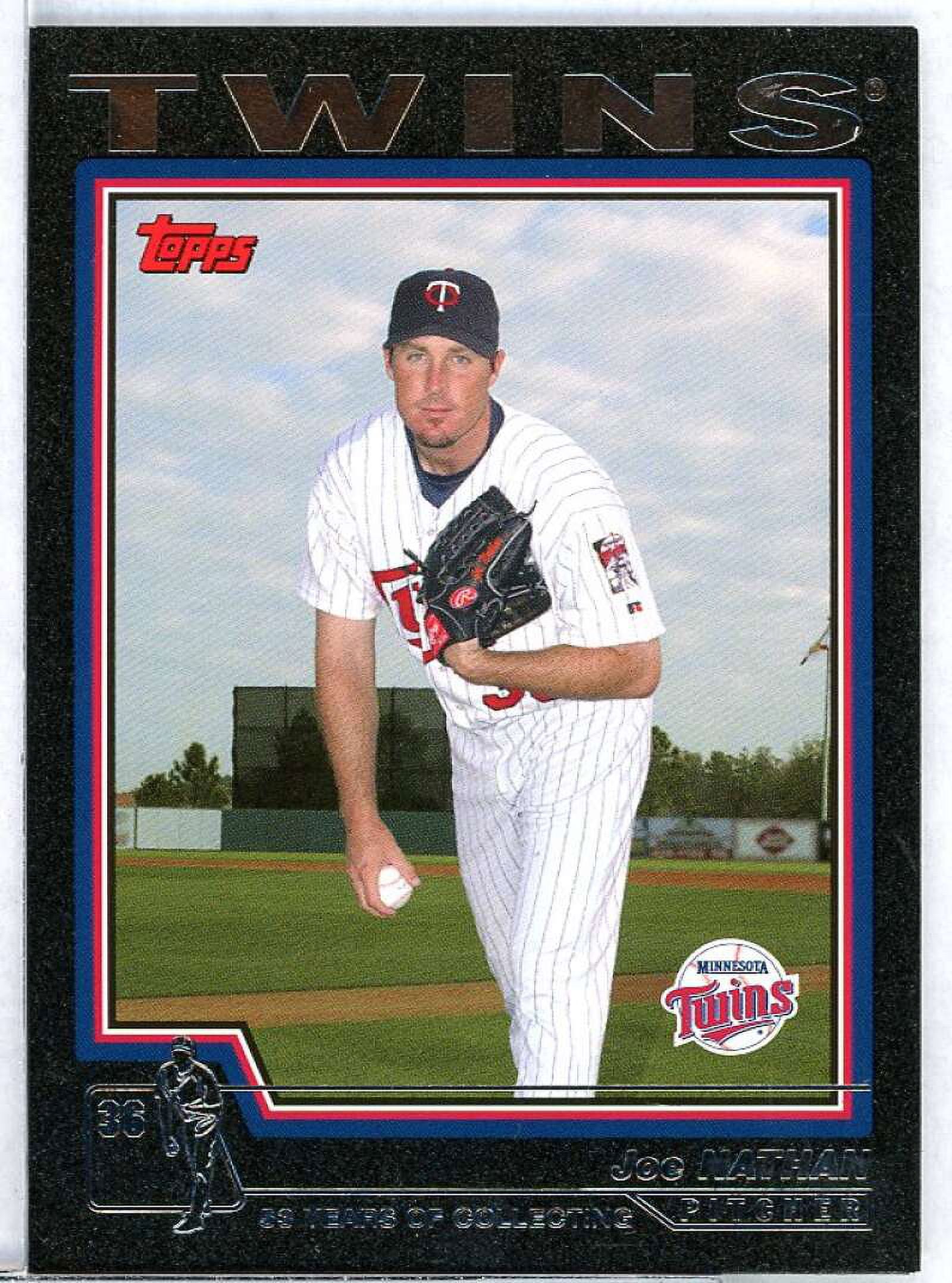 Joe Nathan Card 2004 Topps Black #557 - Walmart.com