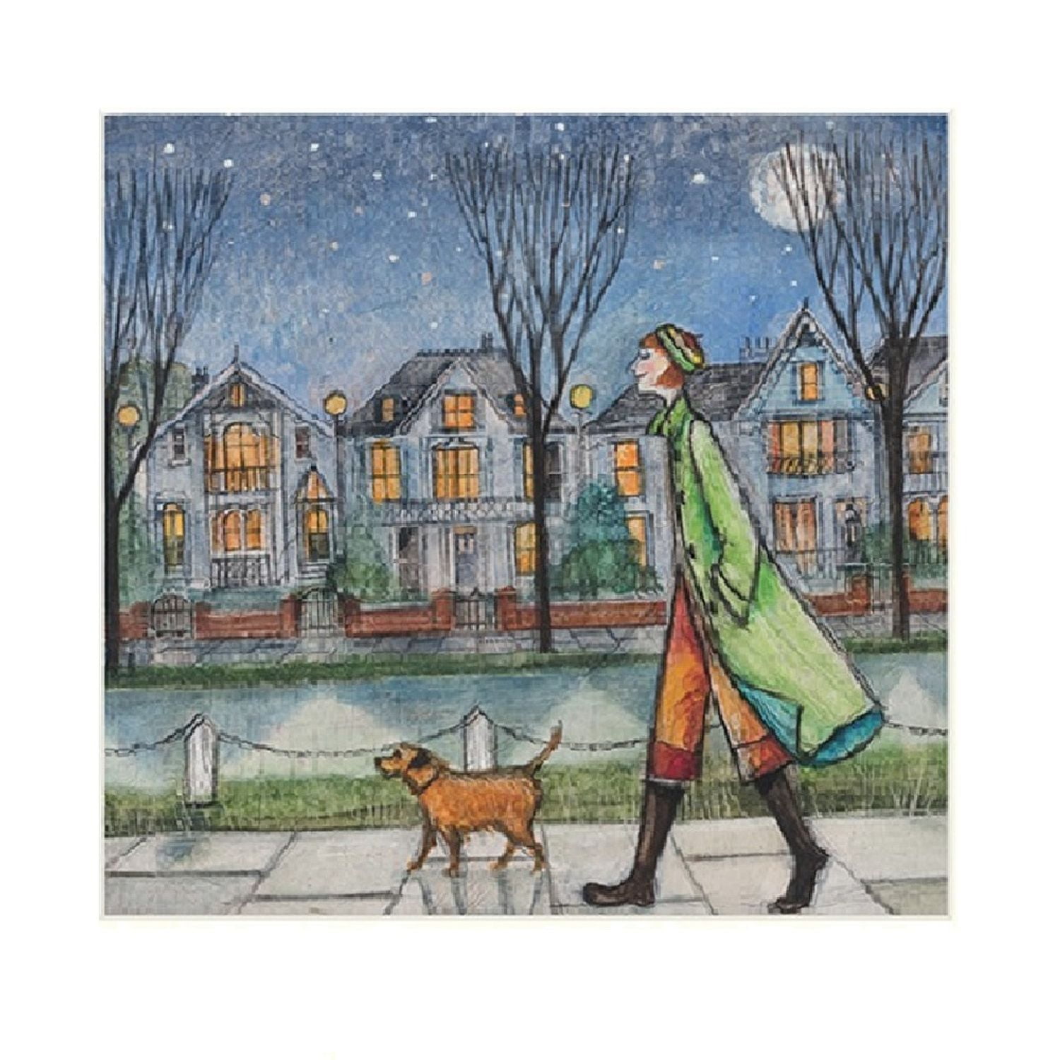 Joe Ramm By The Light Of The Moon Print - Walmart.com