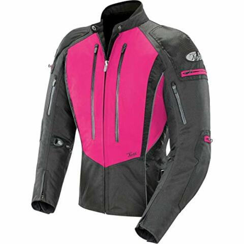Joe Rocket 1741-5902 Women's Atomic 5.0 Jacket (Black/Pink, Small ...