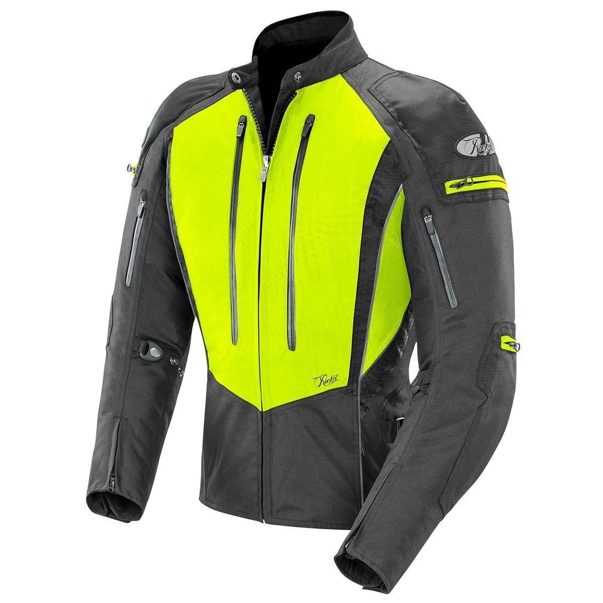 Joe Rocket Atomic 5.0 Women's Motorcycle Armor Riding Jacket, Hi-Viz ...