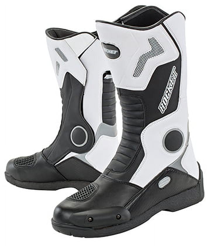 Joe Rocket Ballistic Touring White Boot size 10 - Walmart.com