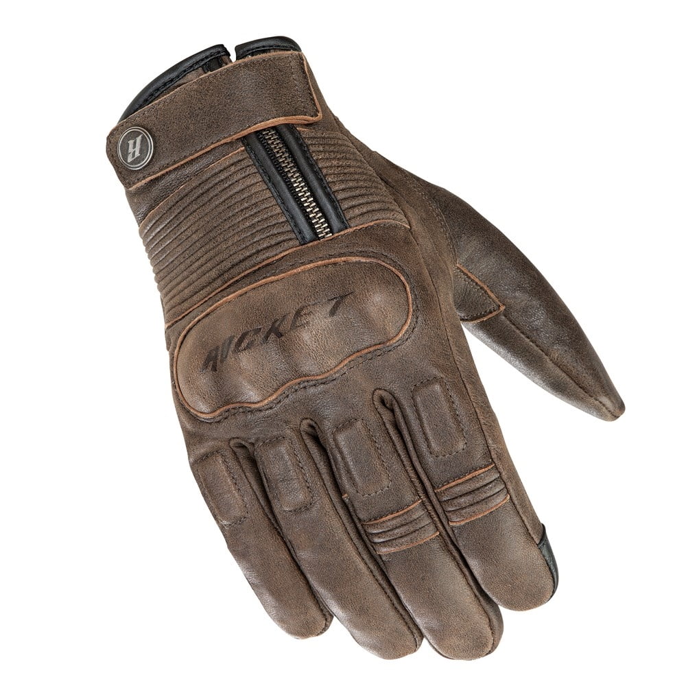 Joe Rocket Briton Mens Leather Motorcycle Gloves Rust Brown 3XL ...