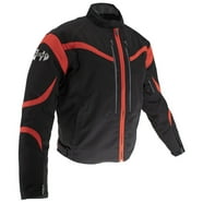 Joe Rocket 'Survivor' Mens Black/Hi-Visibility Yellow Textile Riding ...