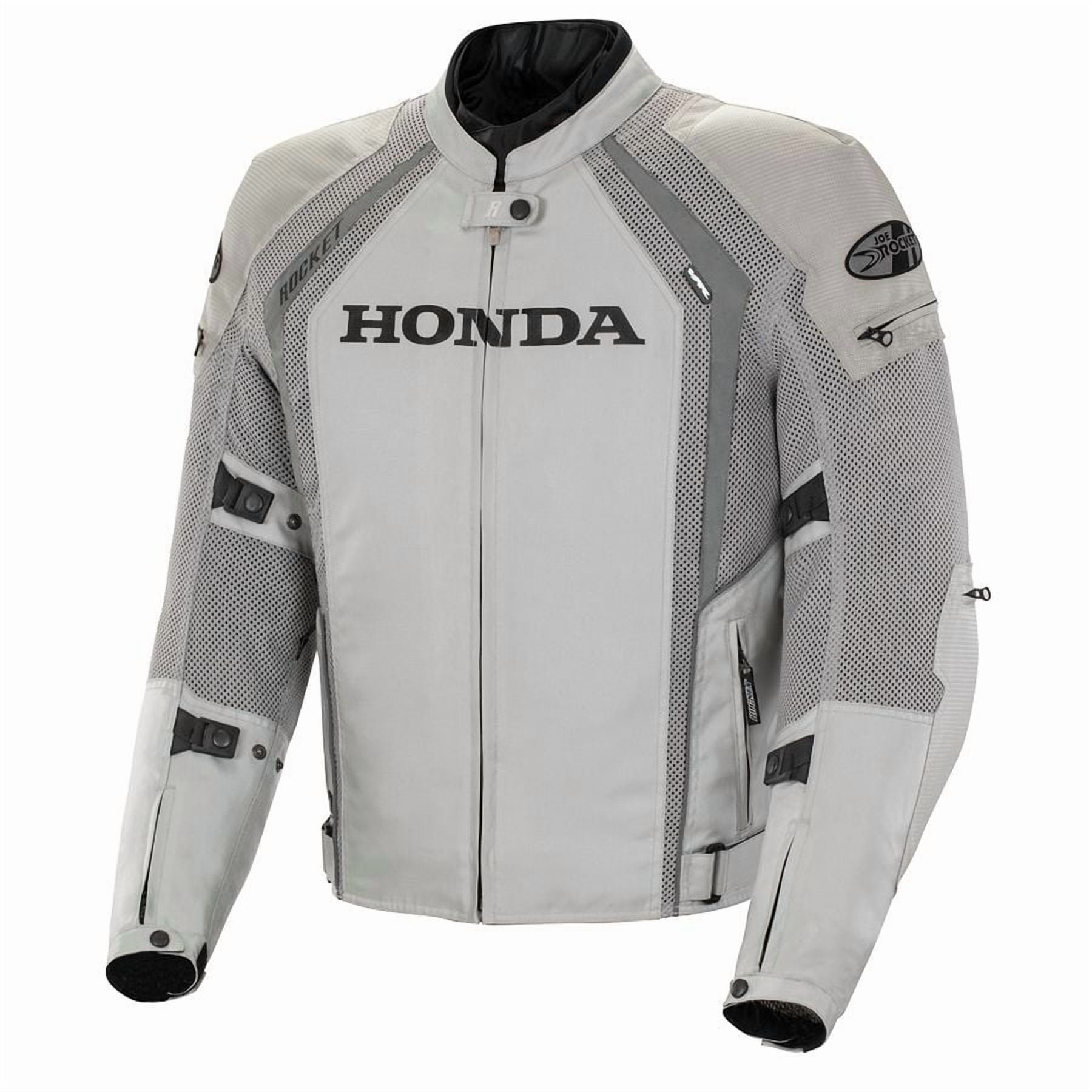 Joe Rocket Honda VFR Mens Motorcycle Jacket Silver MD - Walmart.com