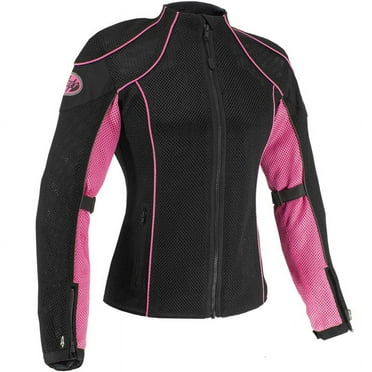 Joe Rocket Cleo Elite Womens Mesh Textile Motorcycle Jacket Pink MD ...