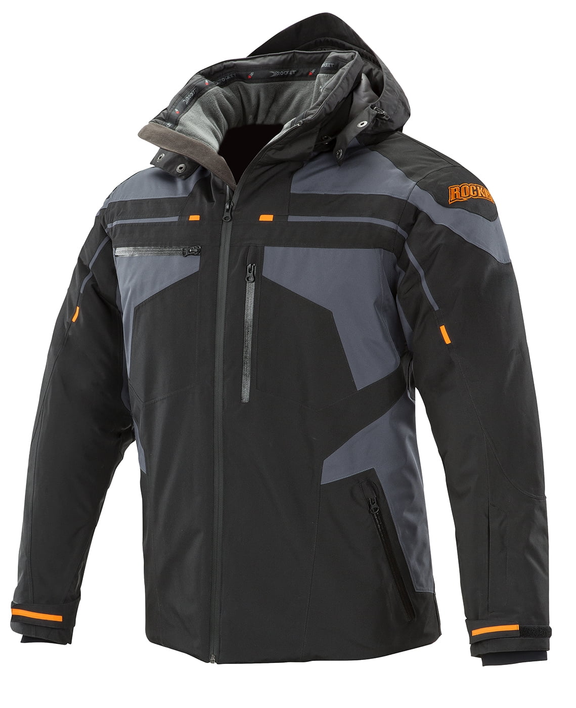 Joe Rocket Rocket Crew Jacket (Small, Black/Gray) - Walmart.com