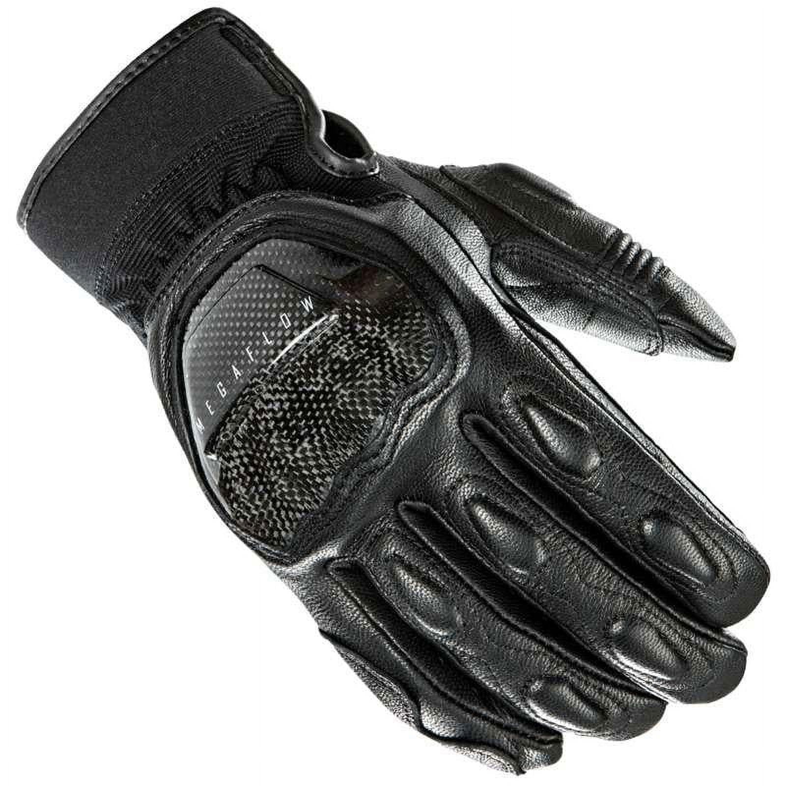 Joe Rocket Speedway Leather/Textile Motorcycle Gloves Black LG ...