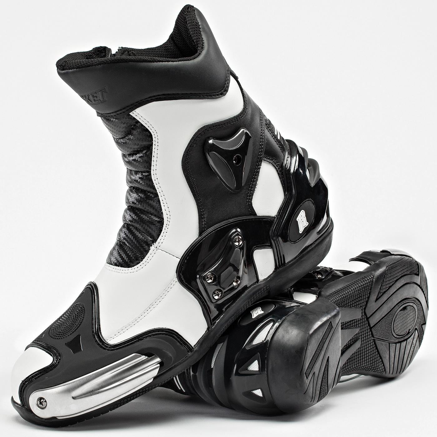 Joe Rocket Superstreet Boots (11, White) - Walmart.com