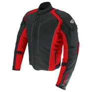 Joe Rocket 'Survivor' Mens Black/Hi-Visibility Yellow Textile Riding ...