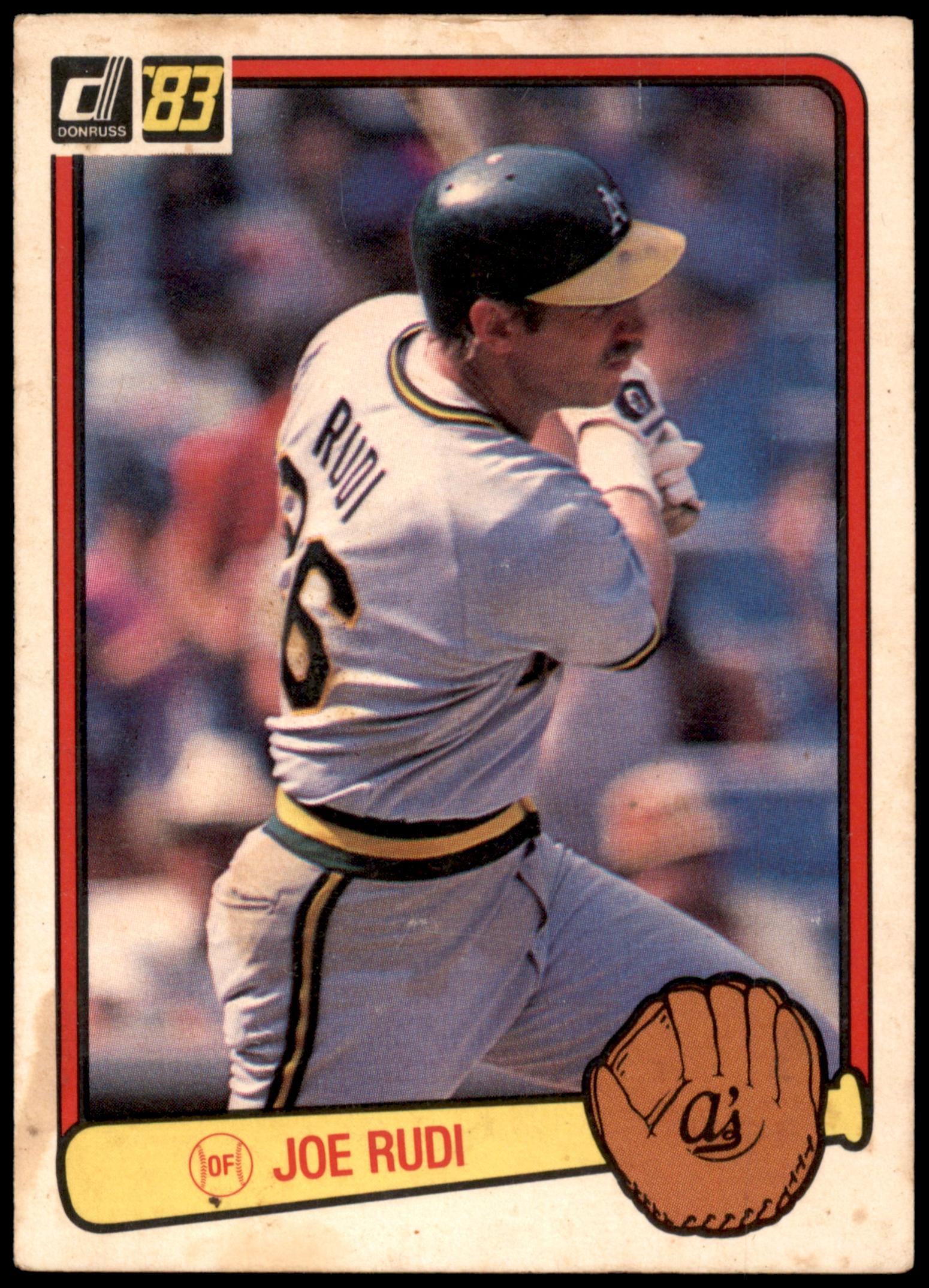 Joe Rudi #287 1983 Donruss - Walmart.com