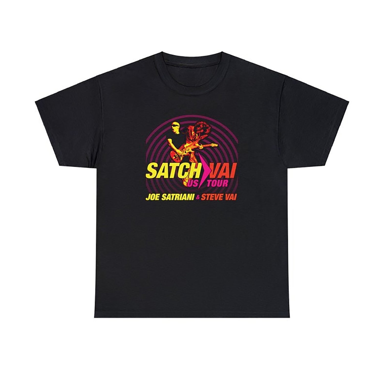 Joe Satriani and Steve Vai's Satch Vai 2024 US Tour Shirt, Joe Satriani ...