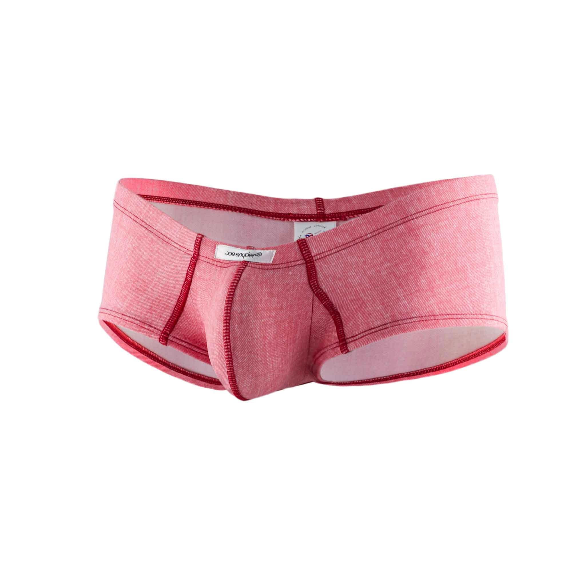 Joe Snyder Cheek Boxer Denim-Small-RedJean - Walmart.com