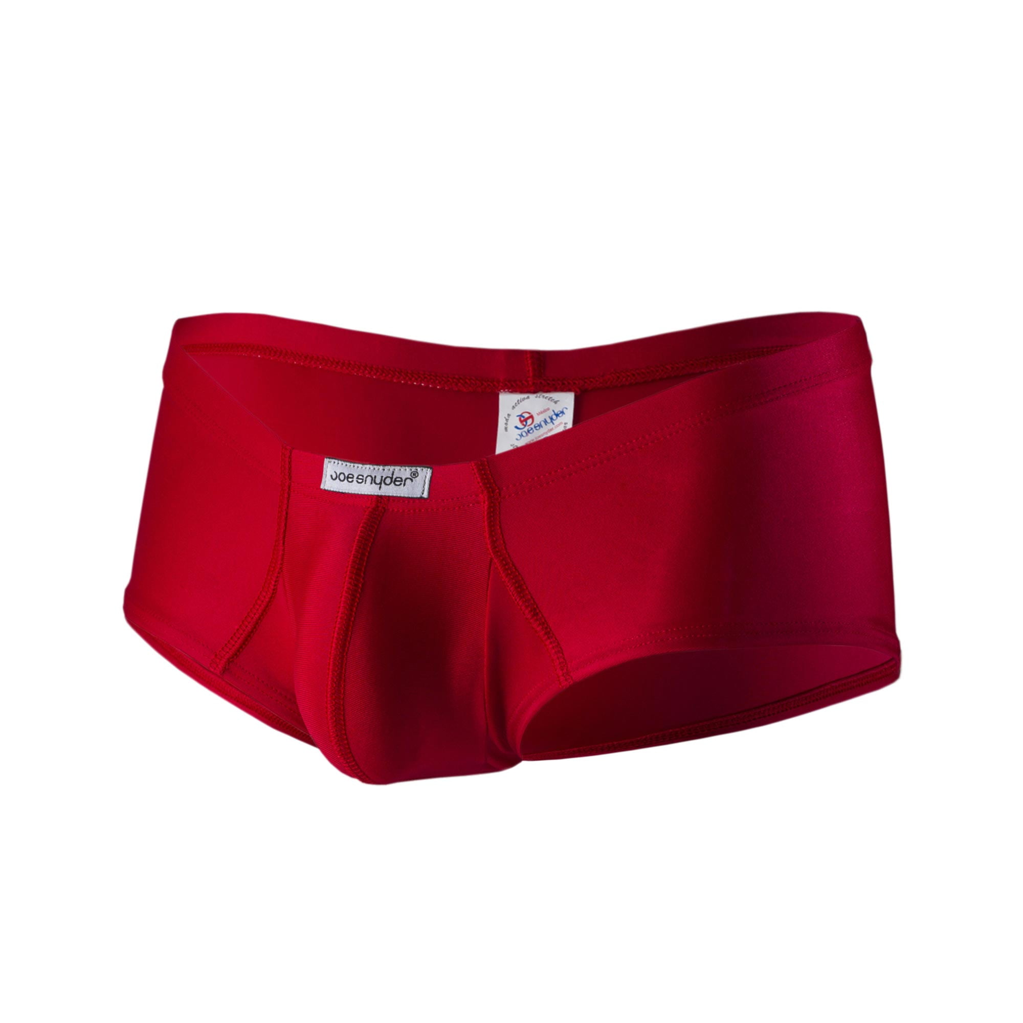 Joe Snyder Polyester Cheek Boxer-Small-Red - Walmart.com