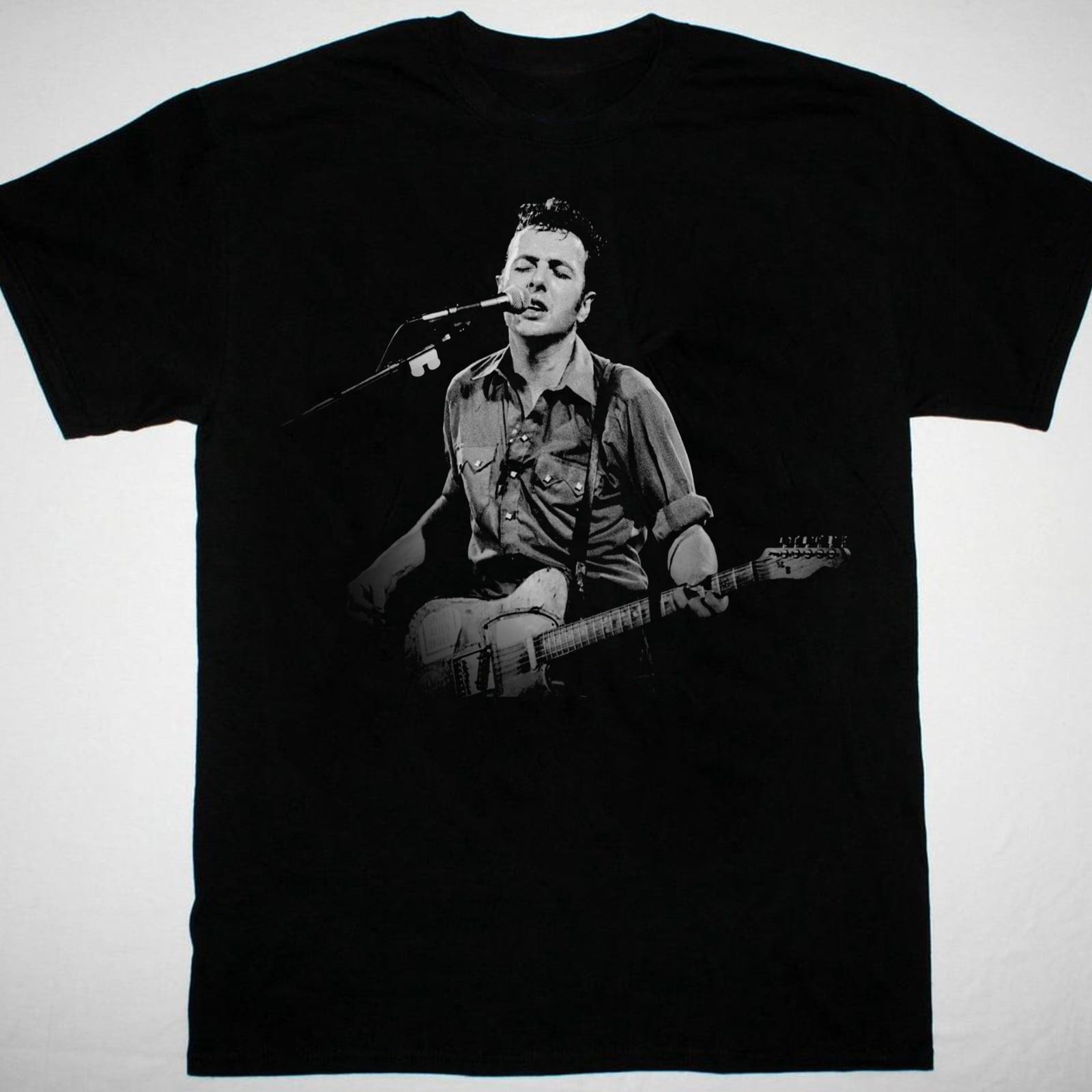 Joe Strummer The Clash Men T-shirt Black Unisex Tee All Sizes JA543 - Walmart.com