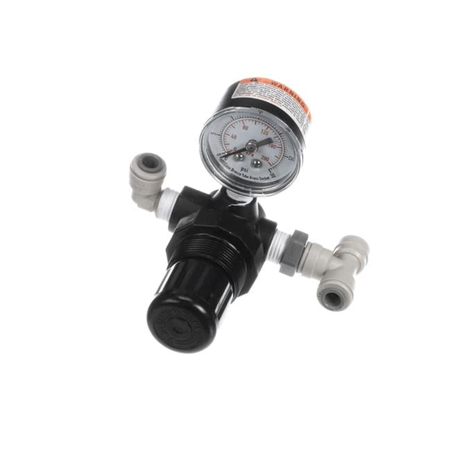 Joe Tap TH-10008 Pressure Regulator with Gauge - Walmart.com