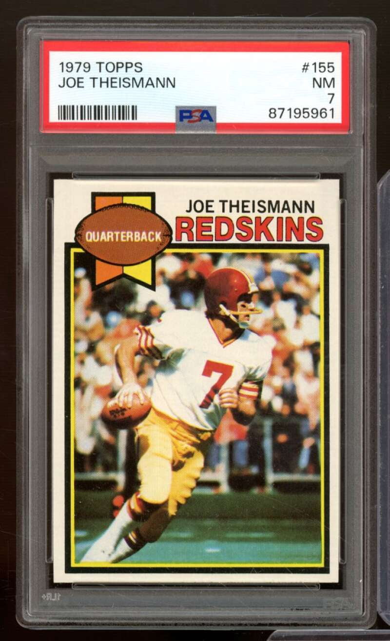 Joe Theismann Card 1979 Topps #155 PSA 7 - Walmart.com