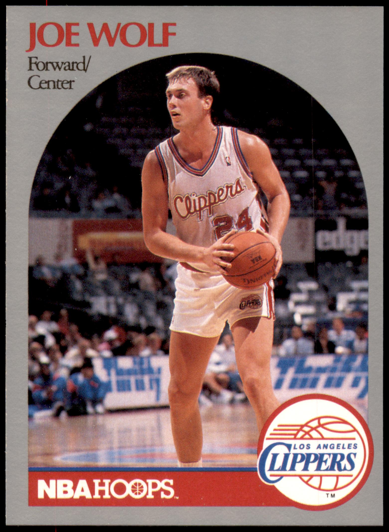 Joe Wolf #152 1990-91 Hoops - Walmart.com