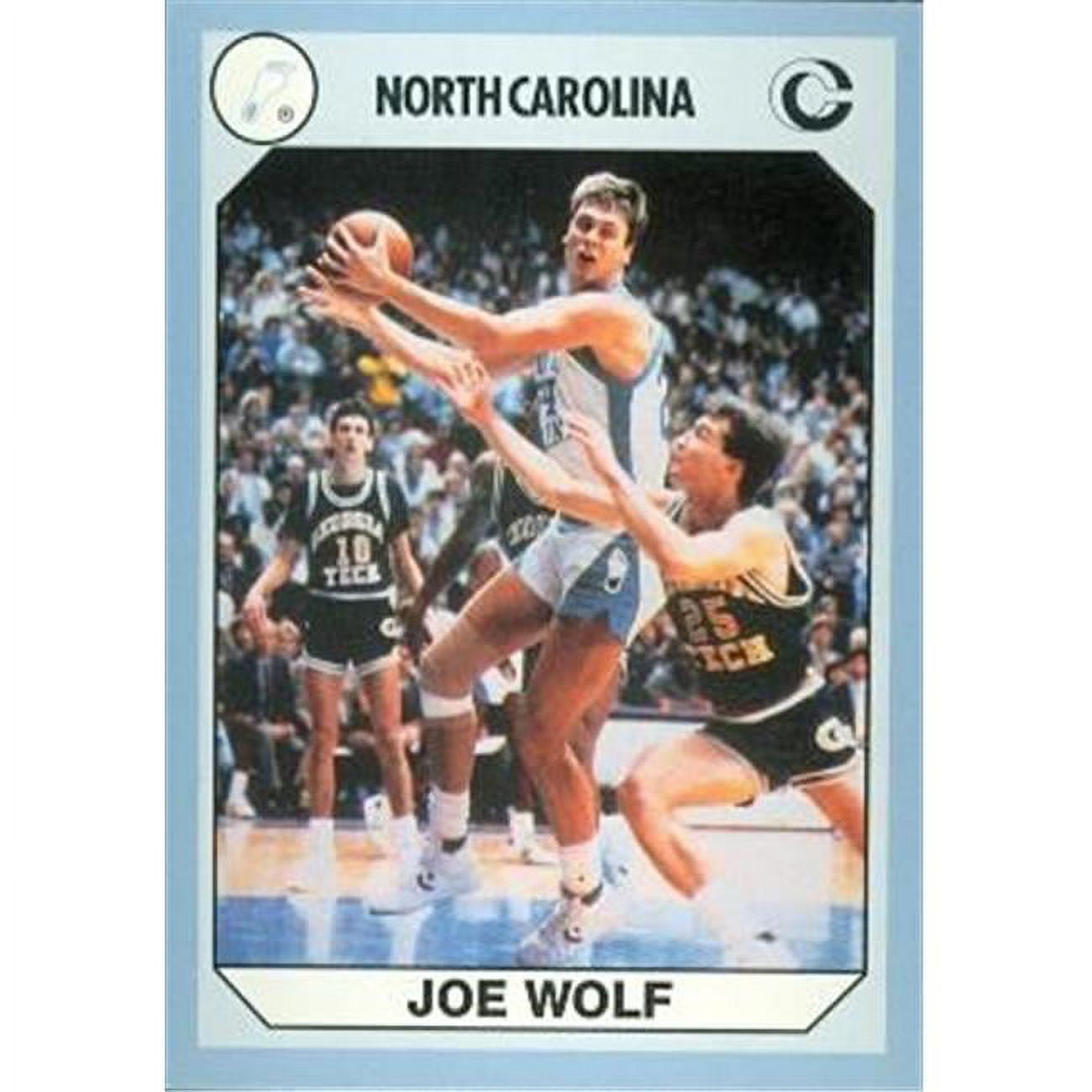 Joe Wolf Basketball Card (North Carolina) 1990 Collegiate Collection No ...