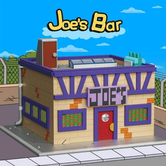 Joe's Bar Modular Building Block Set Street View Assembly Bricks Toys ...