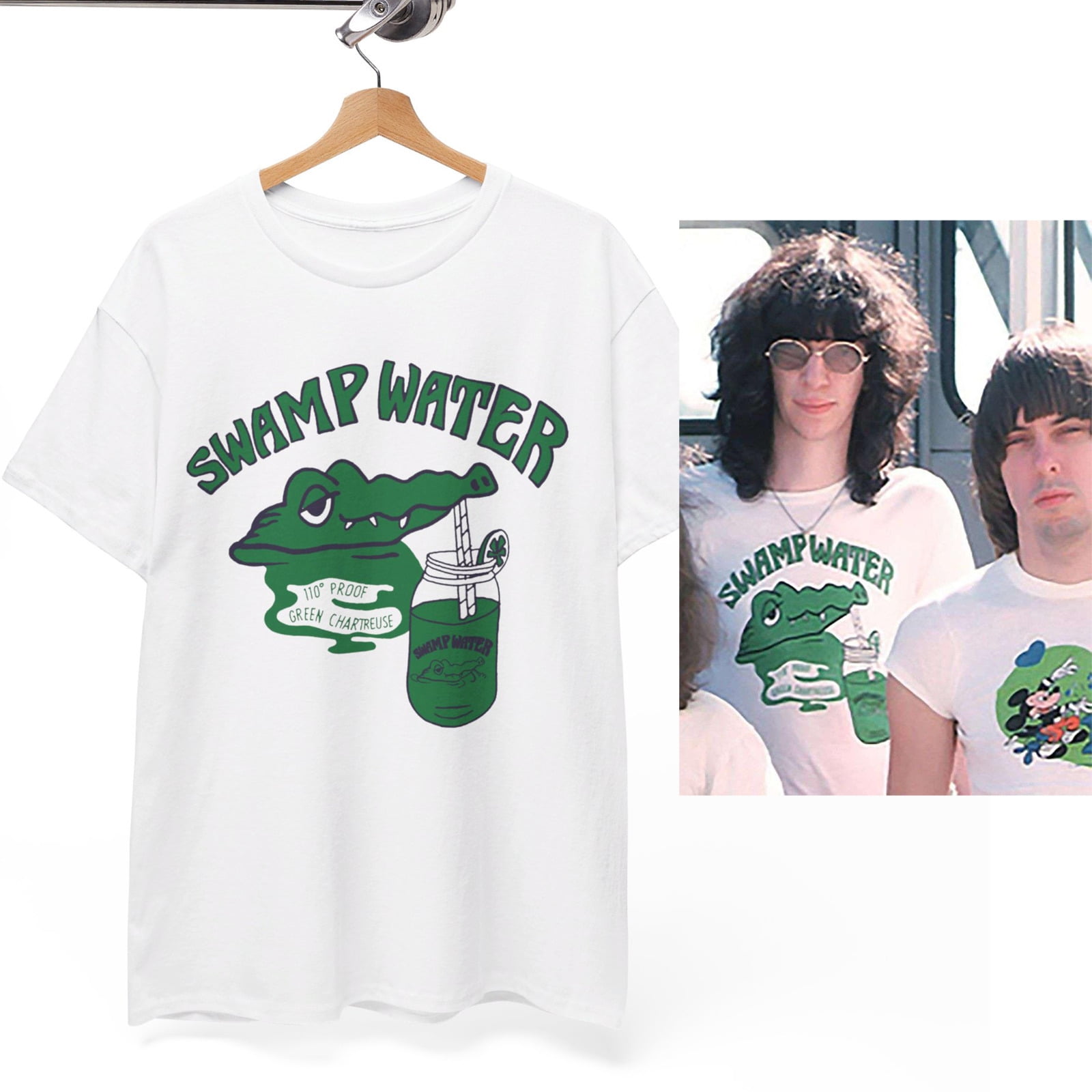 Joe y Ramone T-Shirt, Swamp Water As Worn By Jo ey Ramone T-Shirt ...