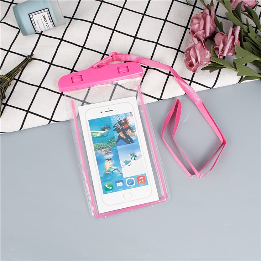 Joefnel 3Pcs Premium Waterproof Phone Pouch - Underwater Screen ...