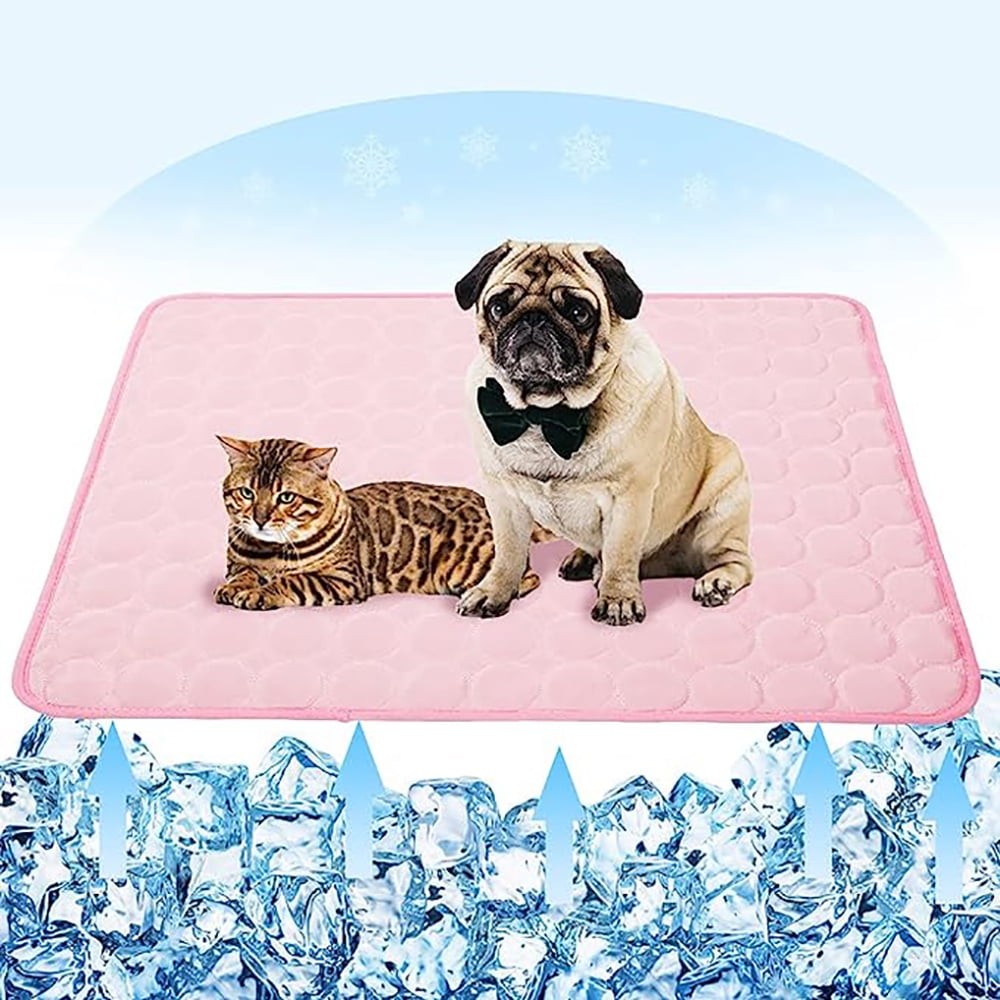 Joefnel Dog /cat Self Cooling Mat Pet Washable Cooling Pads Blanket ...