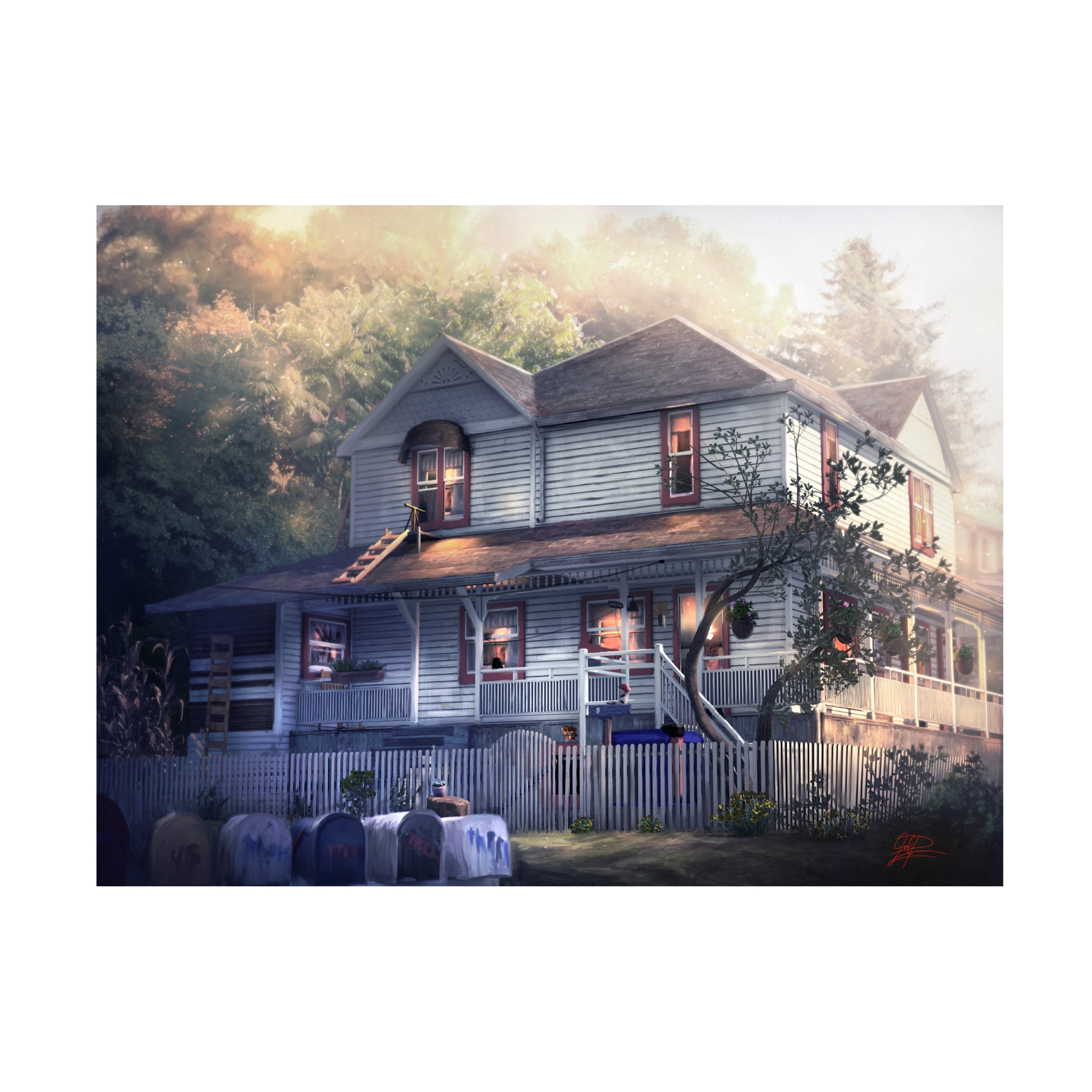 Joel Christopher Payne 'Never Say Die' Canvas Art - Walmart.com