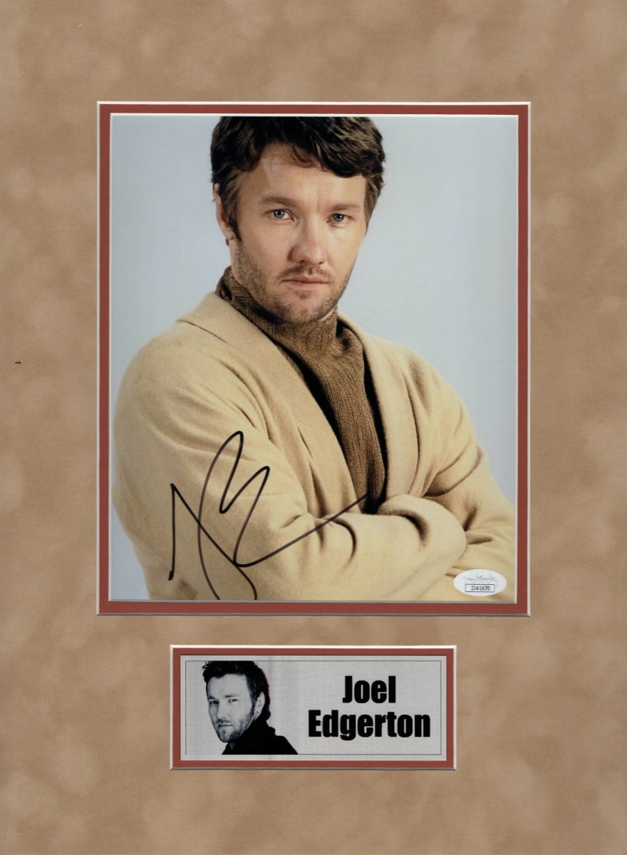 Joel Edgerton Signed Autograph 8X10 Matted Photo Star Wars Owen Lars ...