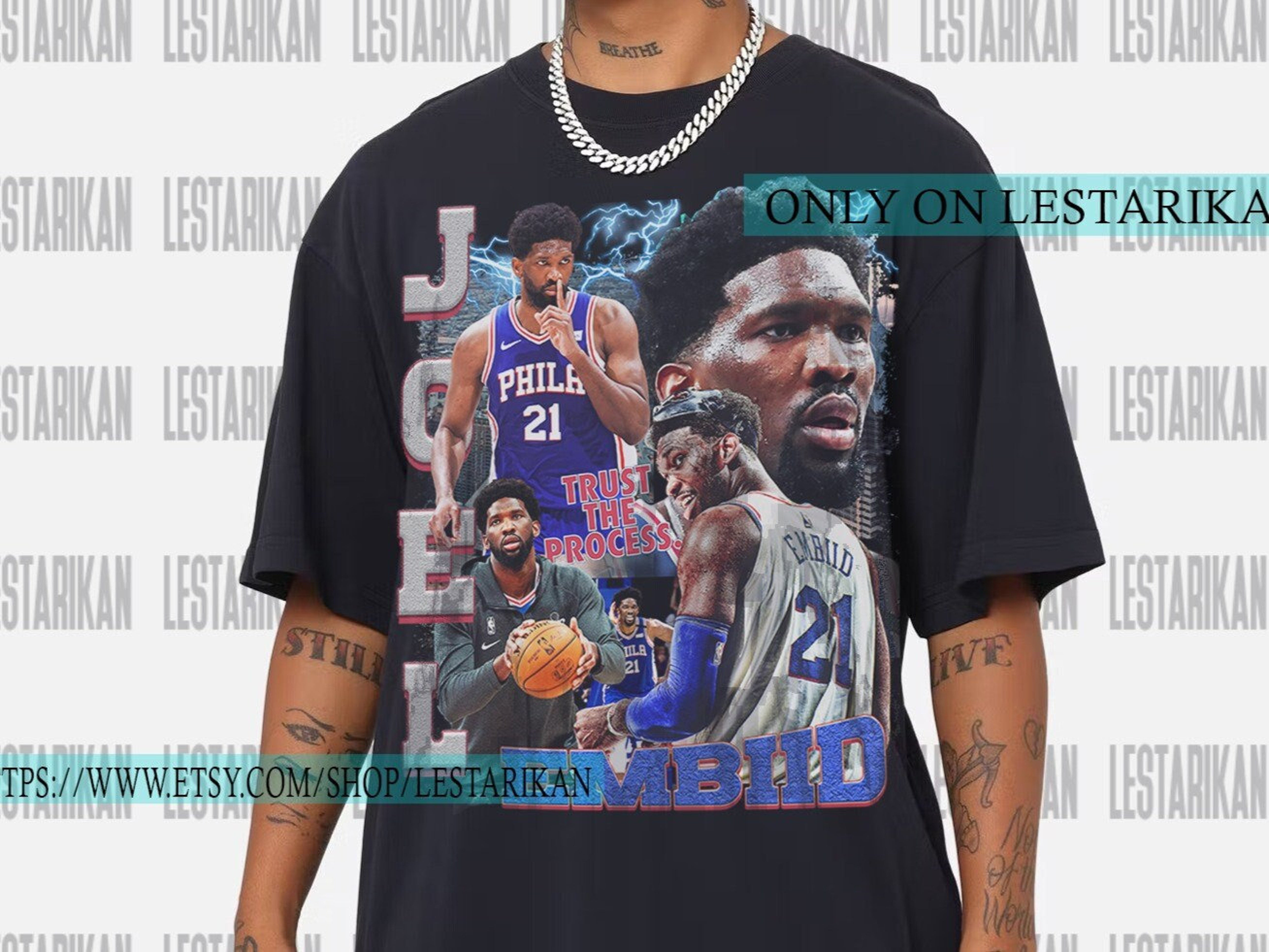 Joel Embiid 90s Style Vintage Bootleg Tee graphic shirt Kansas ...
