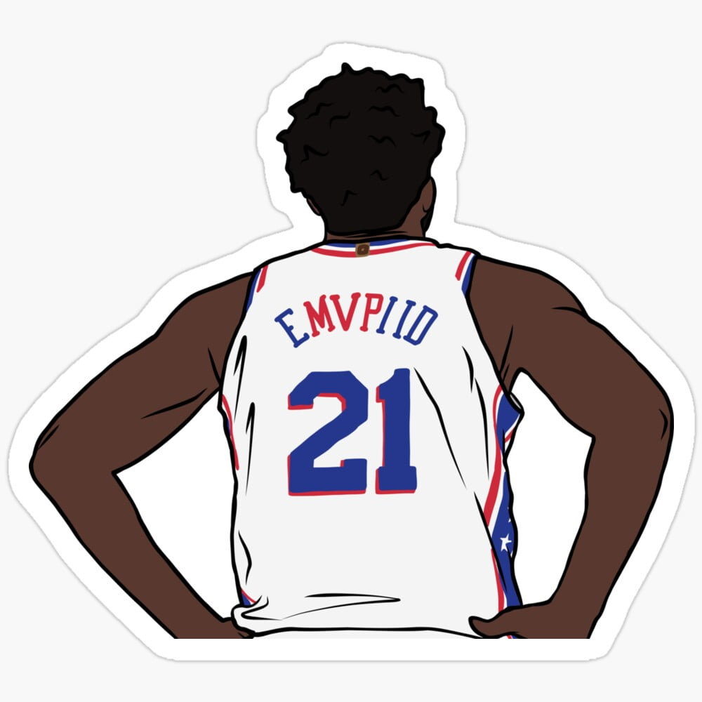 Joel Embiid Emvpiid Sticker Phone Decal Water Bottle Stickers Car ...