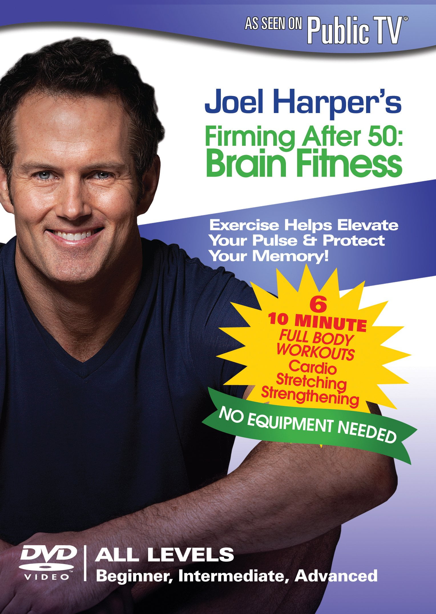 Joel Harper's Firming After 50: Brain Fitness - All Levels (DVD, 2012) NEW - Walmart.com