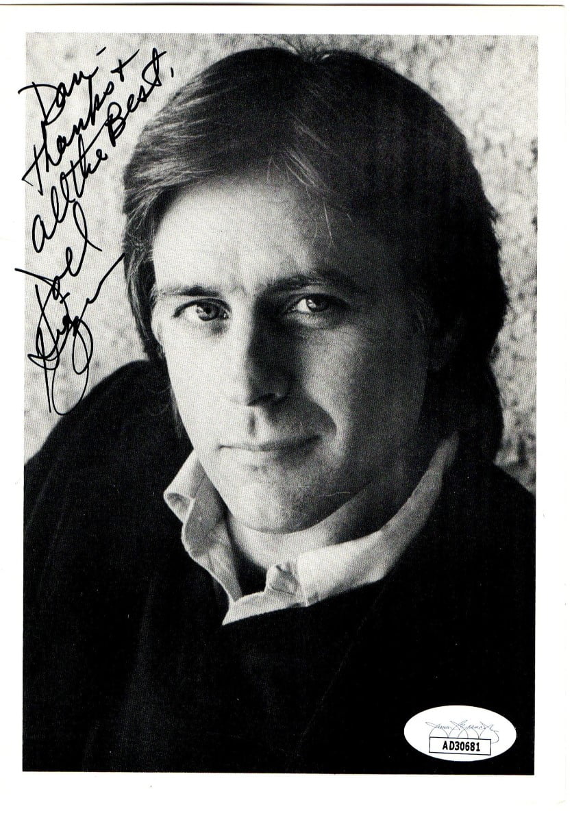 Joel Higgins Signed Autographed 5X7 Photo Hollywood Actor and Singer ...