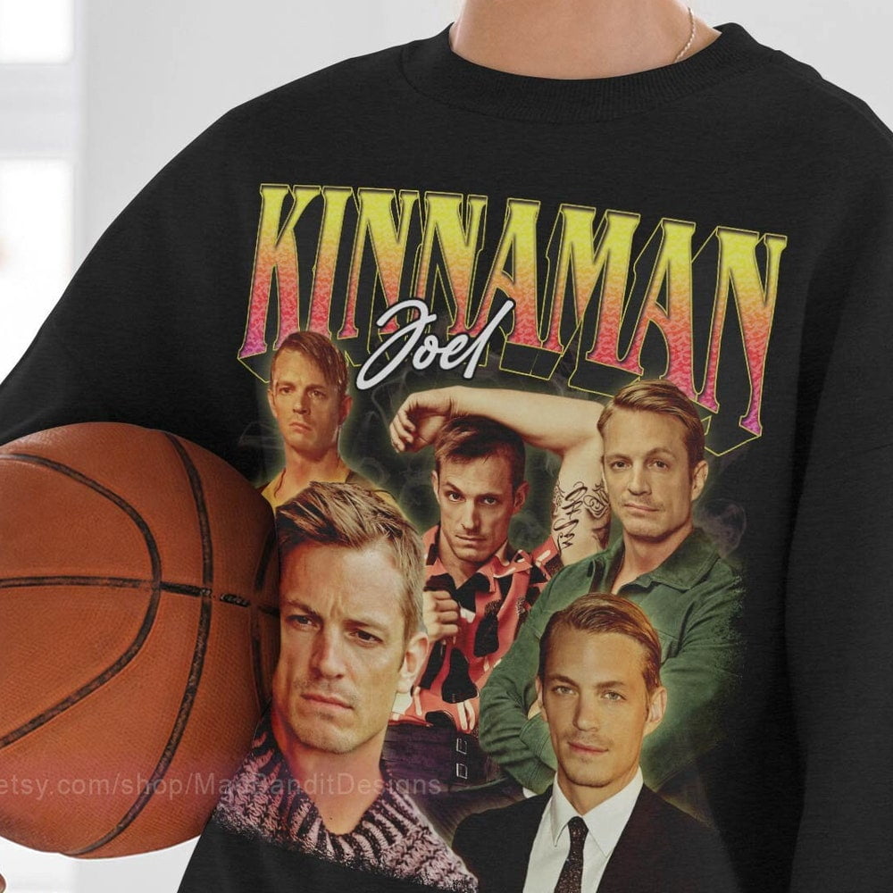 Joel Kinnaman cool retro rock poster 70s 80s 90s rocker design style s 278, vintage bootleg ...