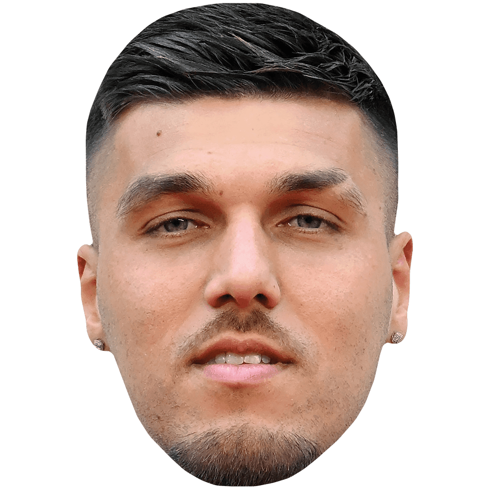 Joel Piroe (Goatee) Big Head. Larger than life mask. - Walmart.com