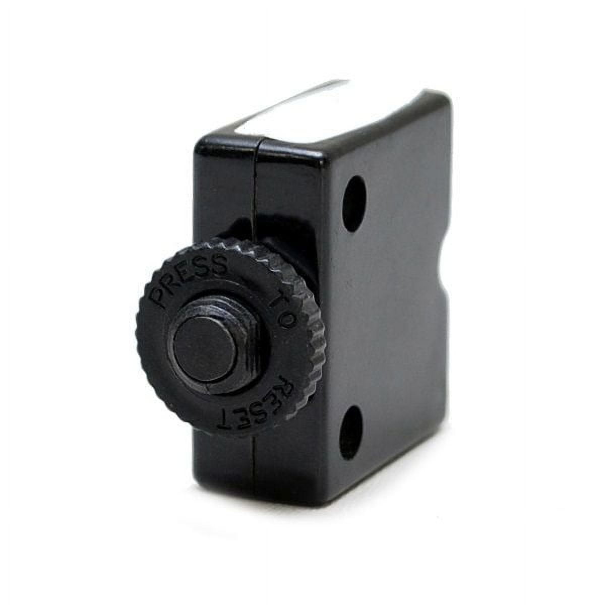 Joemex Black 30 Amp Push To Reset Marine Boat Breaker Button Switch ...