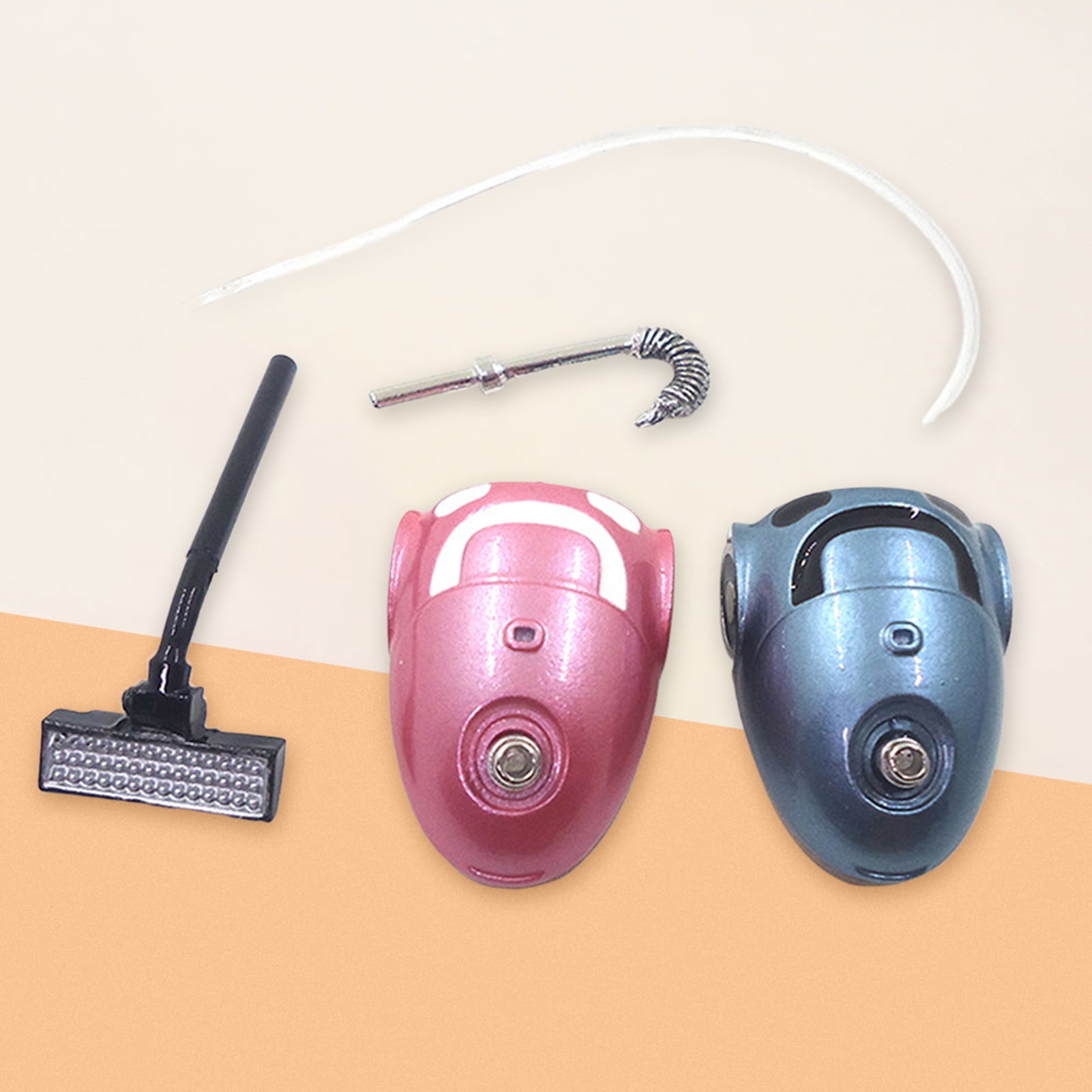 Joernso 1/12 Doll Vacuum Cleaner Lovely Pretend Toy Plastic Craft Mini ...