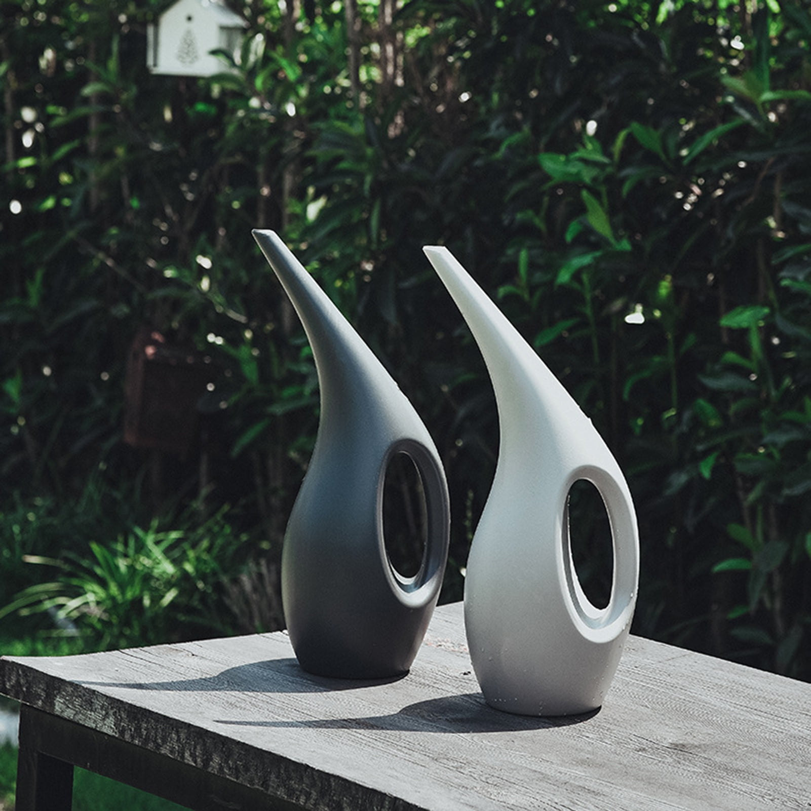 Joernso 1.5L Watering Can Long Spout Wide Application Plastic ...