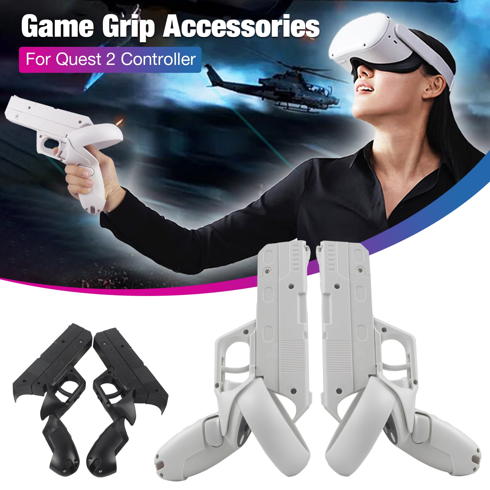 Joernso 1 Pair VR Controller Case Portable Enhanced VR Experience ABS ...