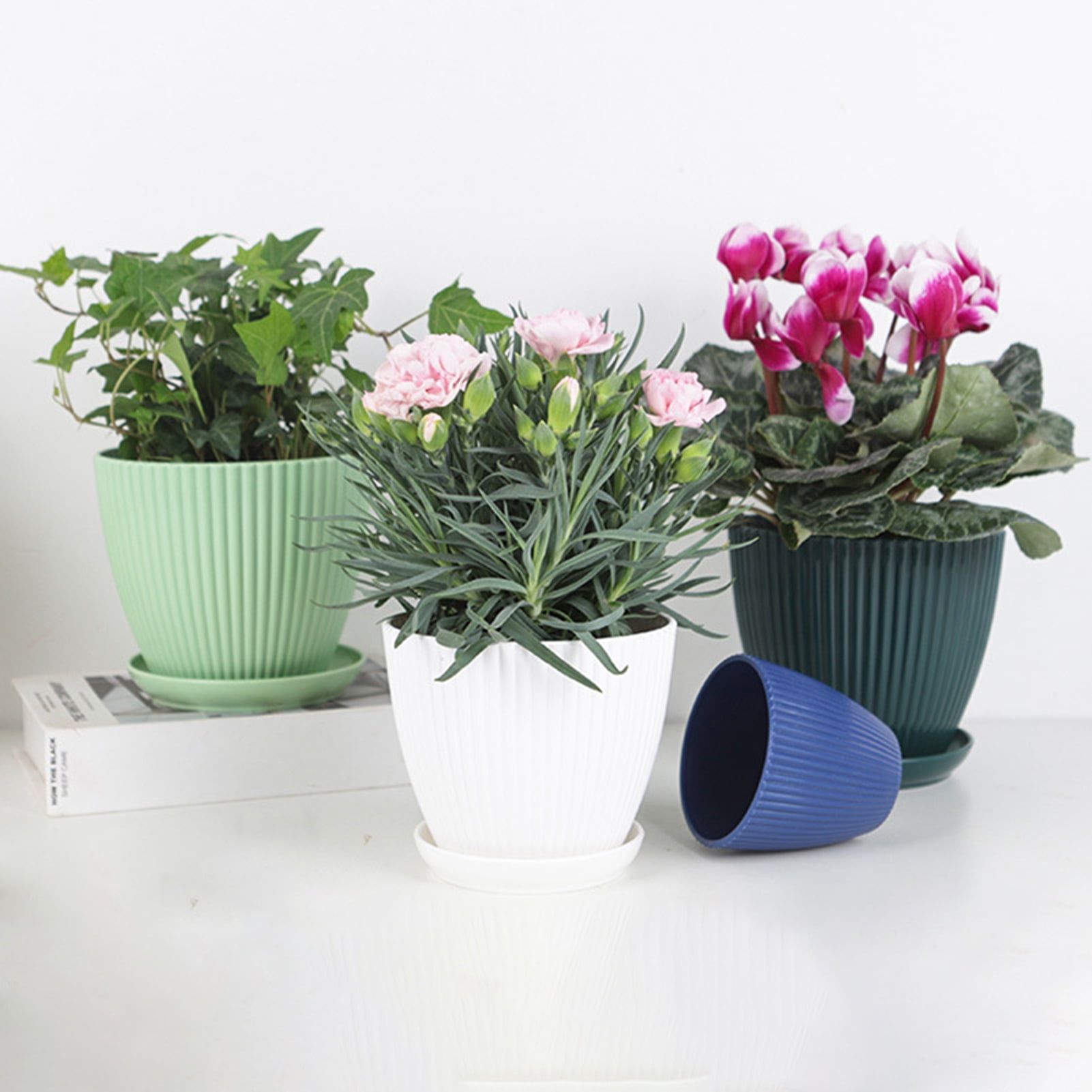 Joernso 1 Set Plant Pot Strong Not Easily Deformed Fine Workmanship ...