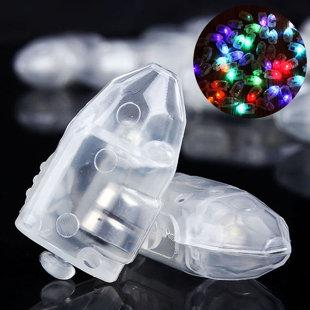 Joernso 10/50Pcs High Brightness Balloon LED Light Flash Lamps Birthday ...