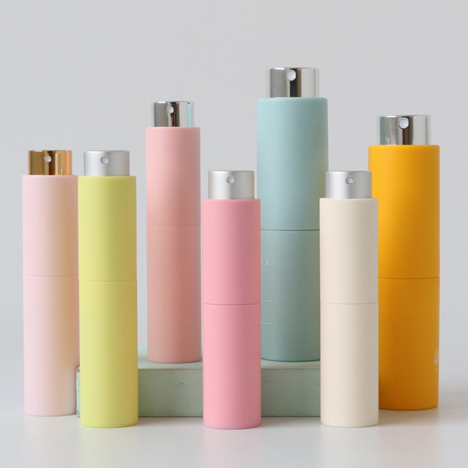 Joernso 10ml Refillable Bottle Delicate Odor-free ABS Macaron Color ...