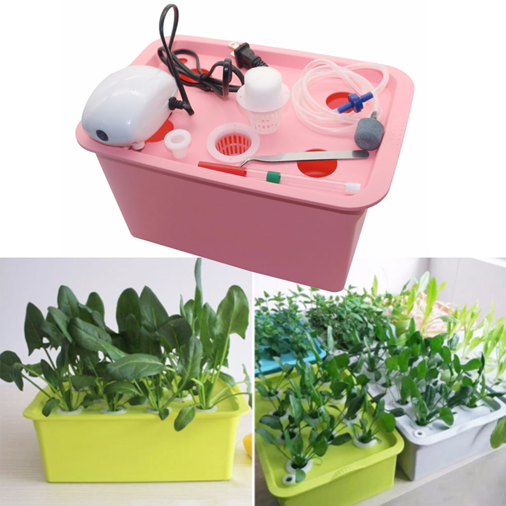 Joernso 110/220V Static Plant Site Hydroponic 6-Holes Nursery Pot ...